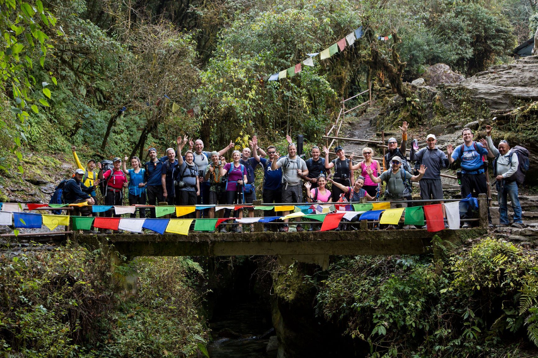 Avid adventurer leads inspirational group of employees for Trek Nepal ...
